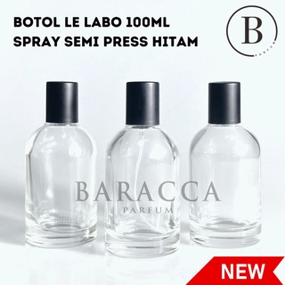 Jual Botol Parfum Le Labo 100ML Semi Press Hitam - Botol Parfum Kosong ...