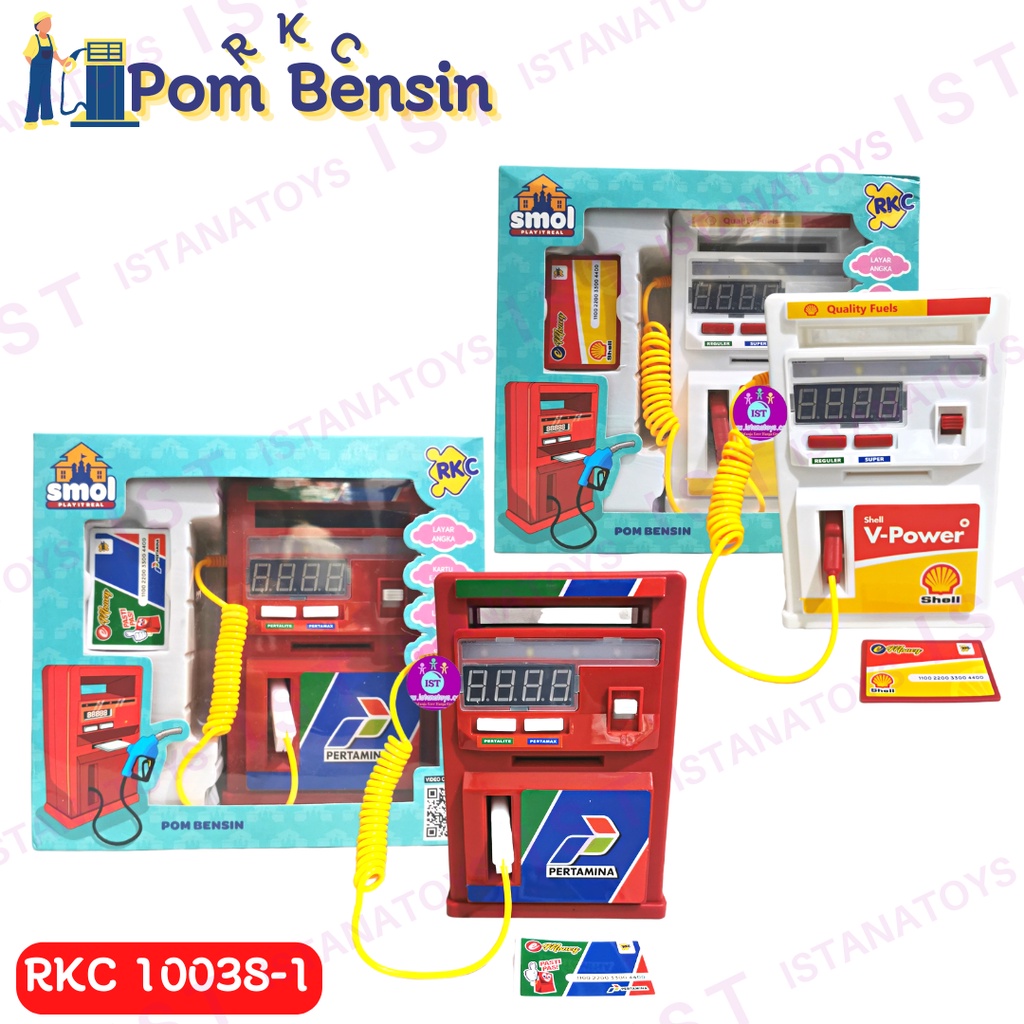 Jual MWN Mainan Anak Pom Bensin Lampu dan Suara No.RKC 10038-1 | Shopee ...