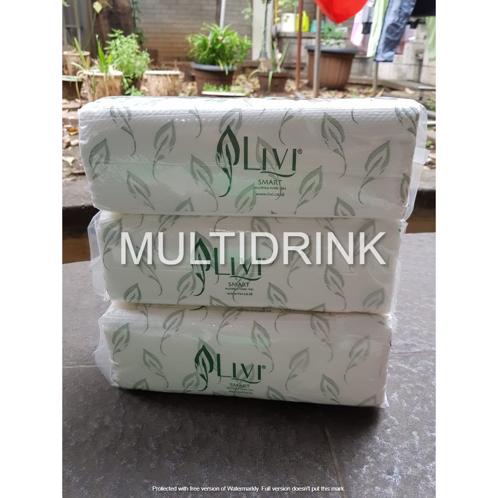 Jual TISSUE MINYAK LIVI SMART MULTIFOLD | Shopee Indonesia