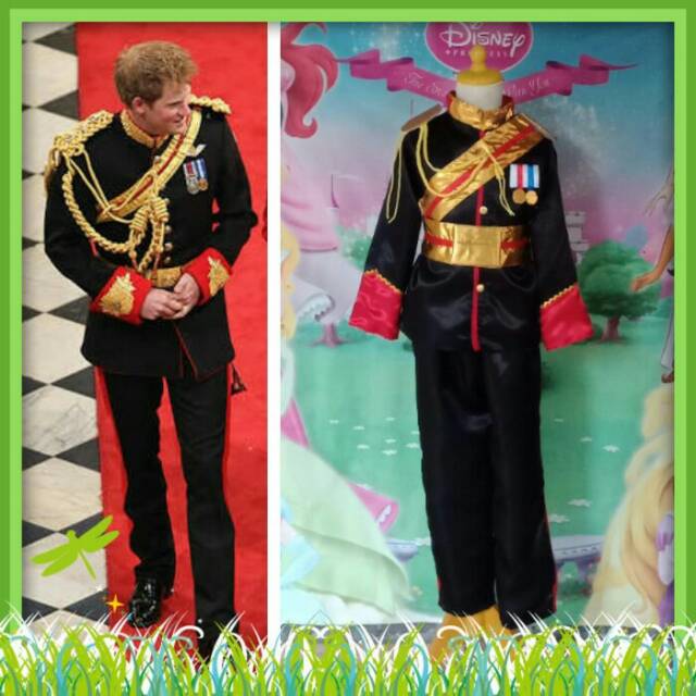 Jual Kostum Pangeran Kerajaan Inggris/Pangeran Harry Indonesia|Shopee ...