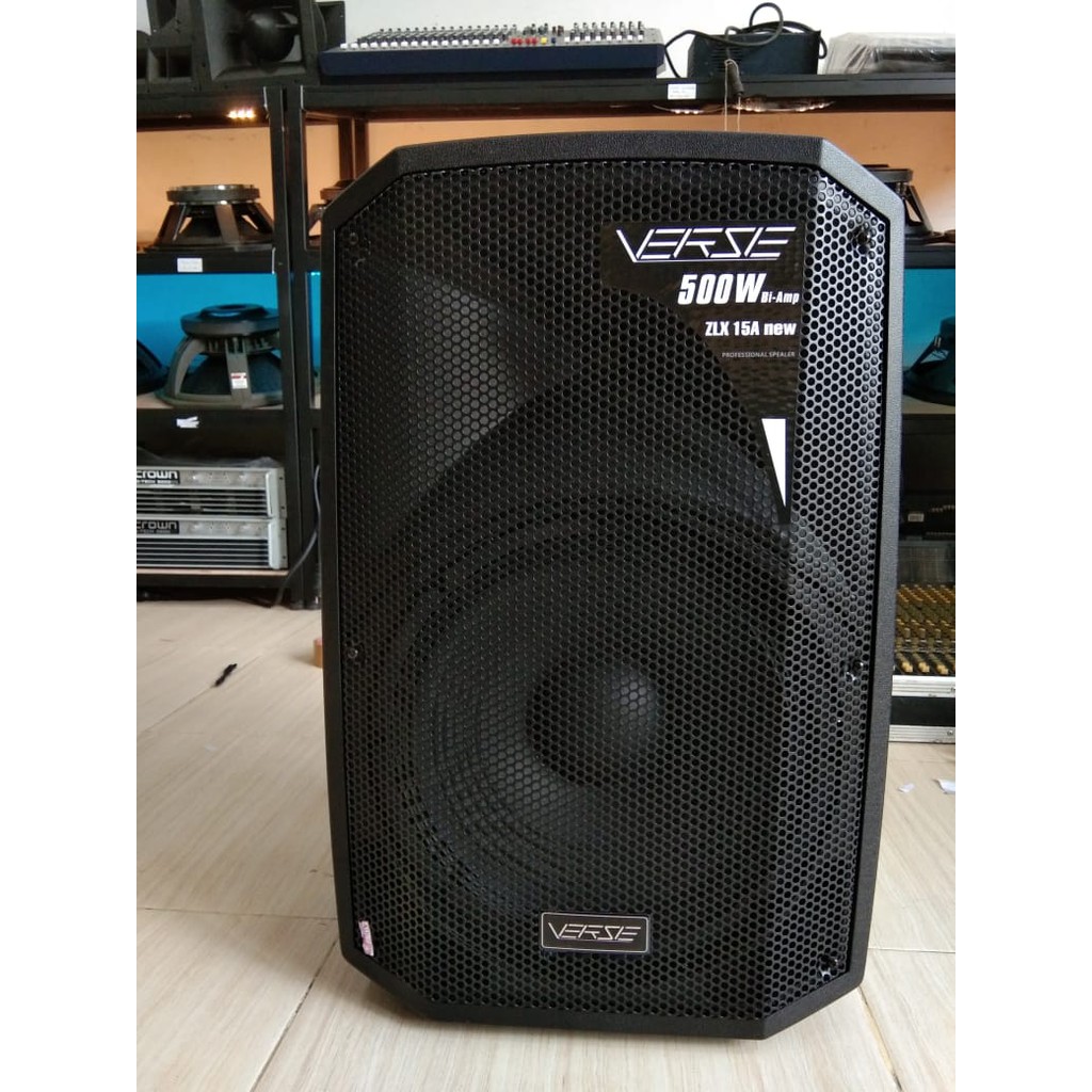 Jual Speaker Spiker Aktif VERSE ZLX 15A New ZLX15A New 15 Inch | Shopee ...