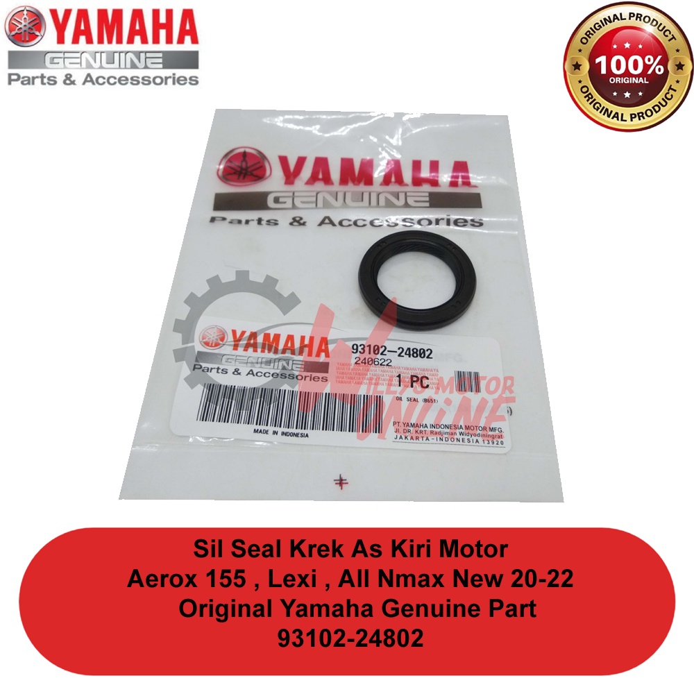 Jual Seal Sil Krek As Kruk As Aerox Lexi Original Yamaha 93102-24802 / Sil Kruk as aerox ...