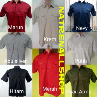 Jual Kemeja Seragam Kerja PNS, Baju Pdh Maroon | Shopee Indonesia