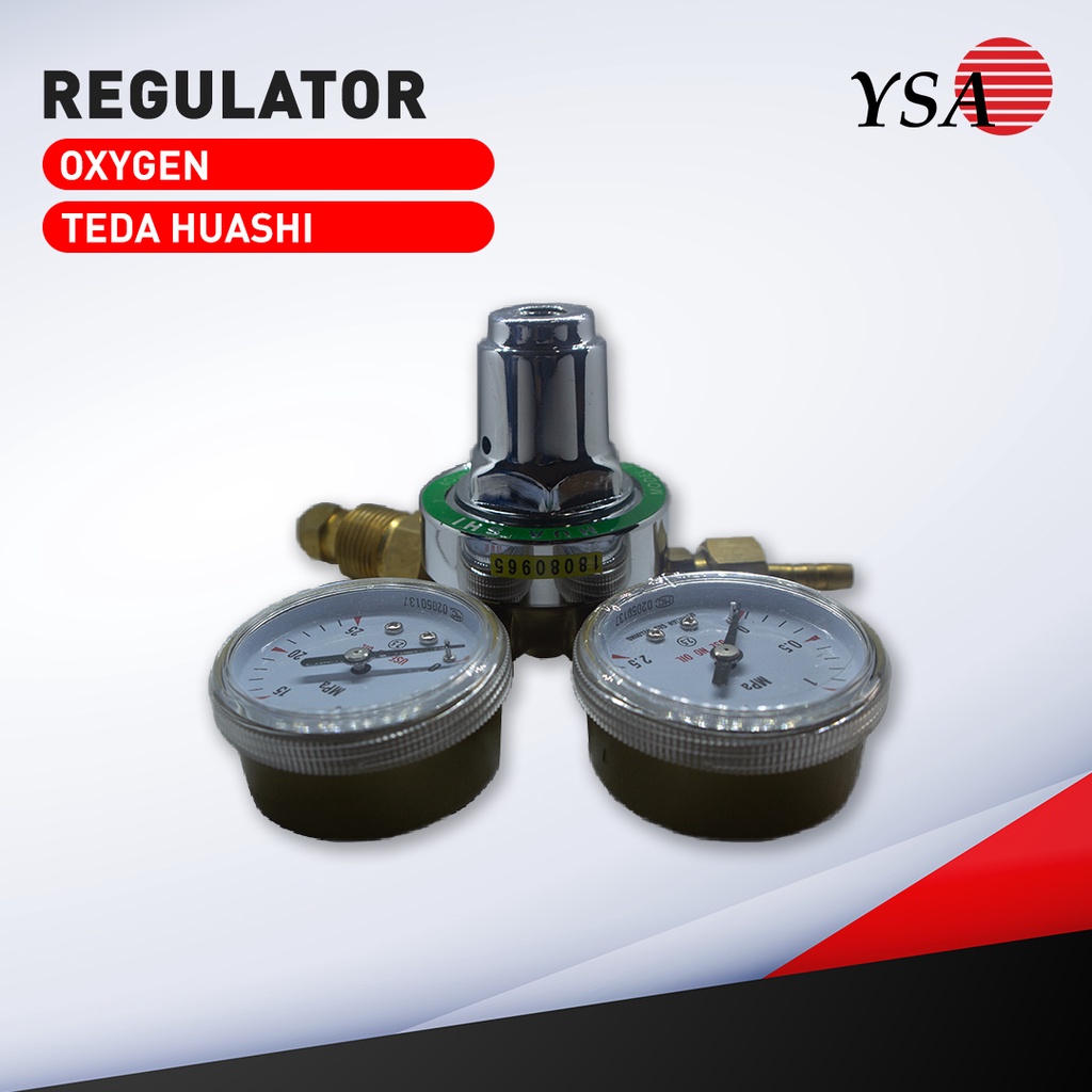 Jual REGULATOR OXYGEN REGULATOR GAS TABUNG LAS TEDA HUASHI GMAW ...