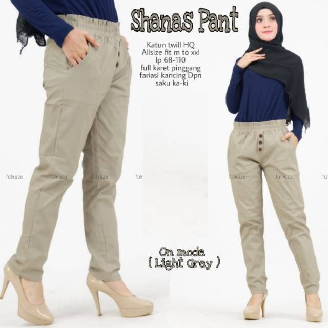 Jual SHANAS PANT/BAGGY PANT/KATUN TWILL STRIT IMPOR | Shopee Indonesia