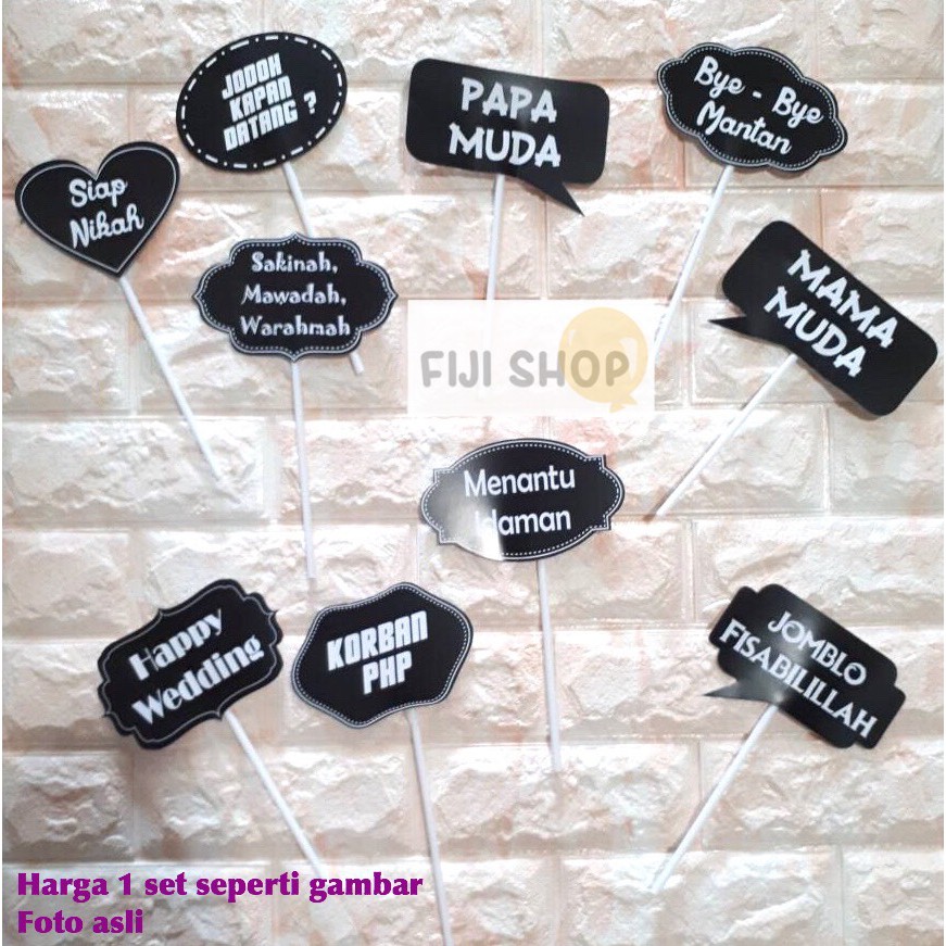 Jual Acc Photobooth / Photo Props / Perlengkapan / Properti Foto Indo ...