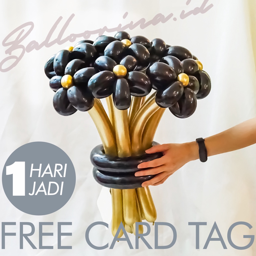 Jual FLOWER BALLOON BOUQUET SEMARANG. Buket Balon Bunga Hadiah Ulang ...