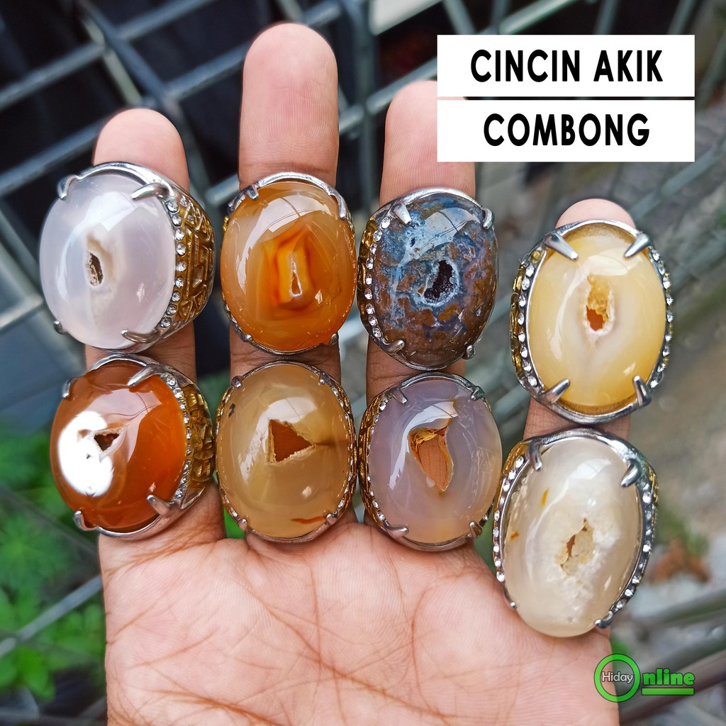 Jual NATURAL AKIK COMBONG SULAIMAN / YAMAN COMBONG JUMBO SUDAH NAIK ...
