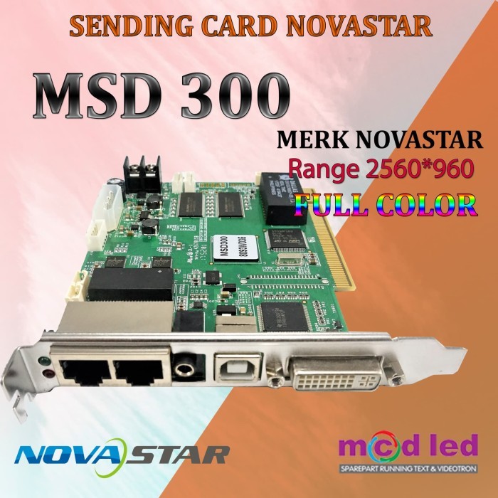 Jual Novastar MSD300 MSD 300 Sending Card Led Display Synchronous ...
