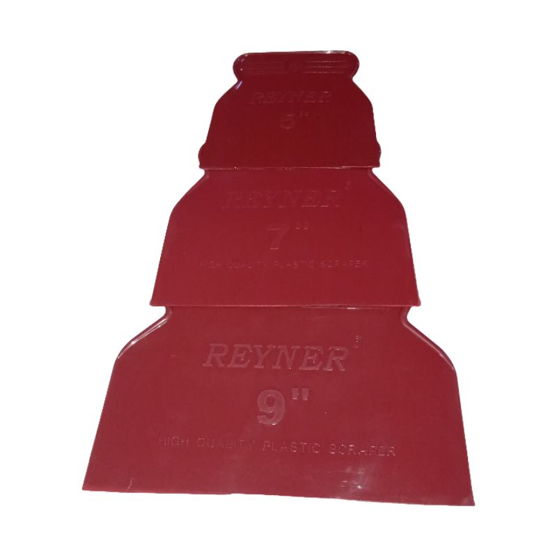 Jual SCRAPER PVC KAPE PLASTIK PVC-SKRAP-SCRAP-SEKRAP 5" 7" 9" INCH ...