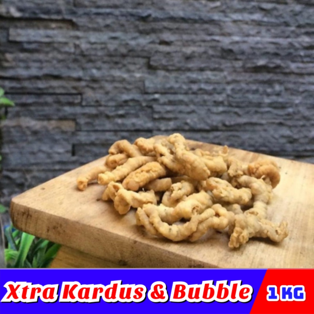 Jual [1Kg] Keripik Usus Original / Kripik Usus Crispy Balado - Raos ...