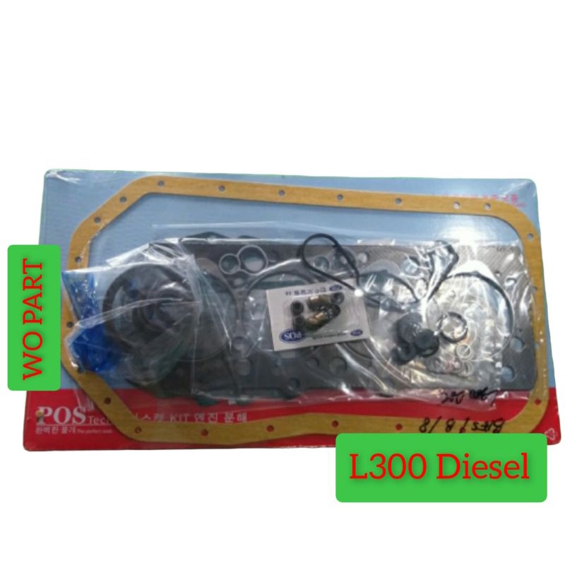 Jual Paking packing set Gasket kit paking set L300 Diesel kuda Diesel 4D56 POS ME972215 | Shopee ...