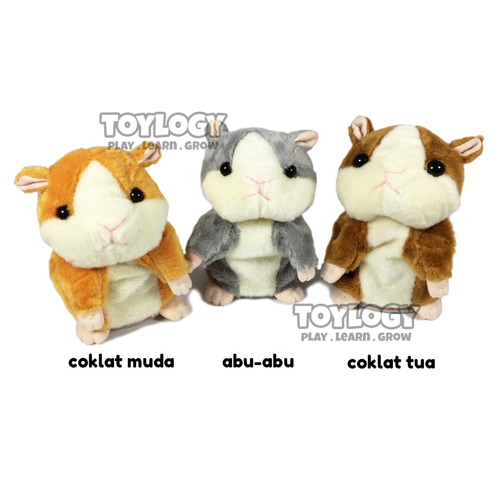 Mainan Talking Hamster - Boneka Hamster bisa bicara menirukan suara ...