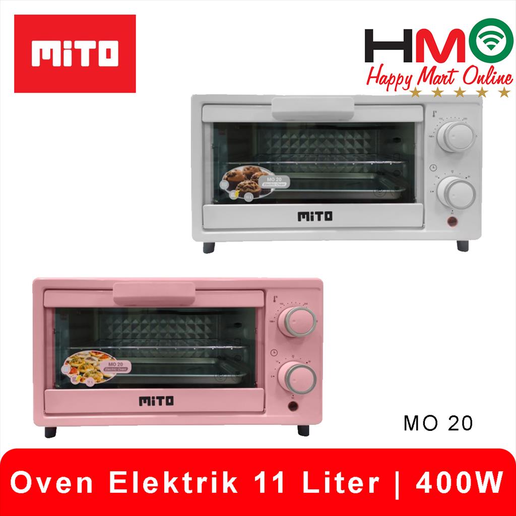 Jual Mito Oven Mini MO 20 MIto Electric Mini Oven 11L Capacity 400W MO ...