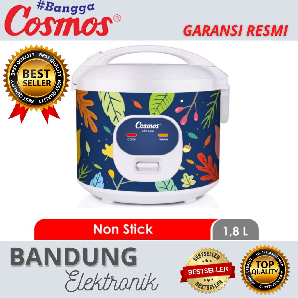 Jual Rice Cooker Cosmos CRJ 3306, Magicom Cosmos CRJ3306 1.8 liter ...