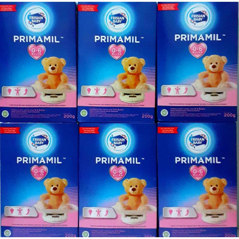 Jual Susu frisian Flag primamil tahap 1 200gr/120gr | Shopee Indonesia
