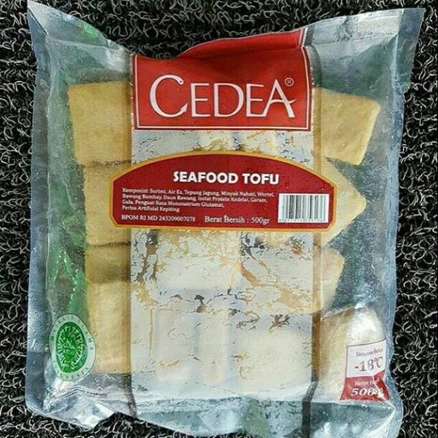 Jual Cedea Seafood tofu 500g / cedea / frozen food | Shopee Indonesia