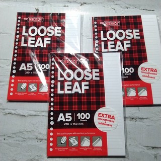 Jual ISI BINDER A5 ISI 1OO SHEET / LOOSE LEAF 100 LEMBAR A5 MURAH ...