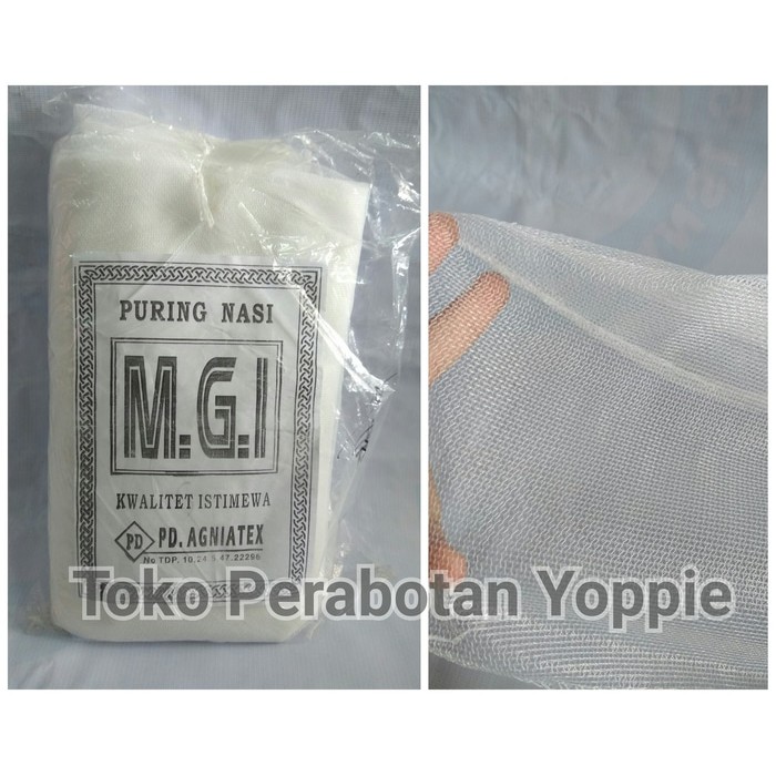 Jual Per 3 pcs - Puring Nasi - Jaring nasi - Penutup nasi - kain jaring ...