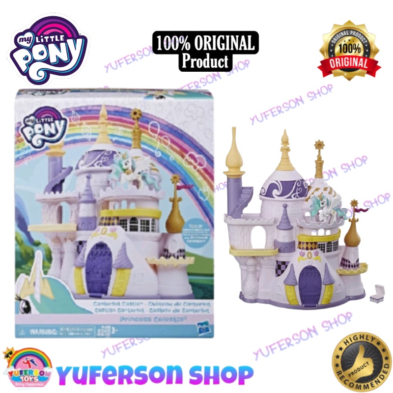 Jual My Little Pony Canterlot Castle with Princess Calestia | Shopee ...
