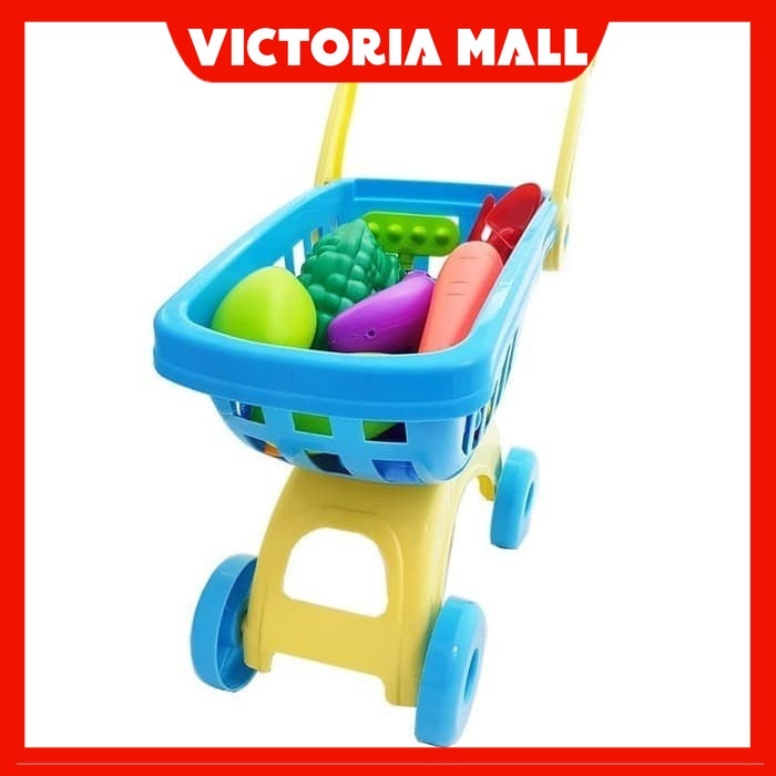 Jual Mainan Anak 3 4 5 6 7 Tahun Trolley Troli Troly Keranjang Belanja ...