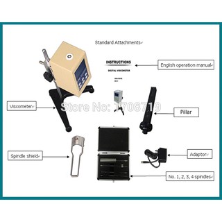 Jual Alat Ukur Viscometer Digital Viscosity meter Viskositas | Shopee ...