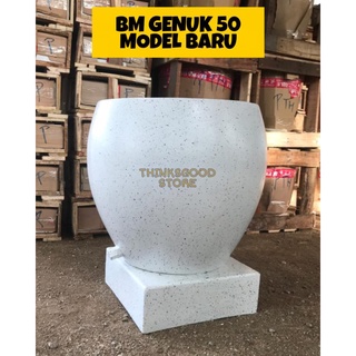 Jual GENTONG AIR BAK MANDI MODEL GENUK BARU TYPE 50 TERASO TERAZO GUCI ...