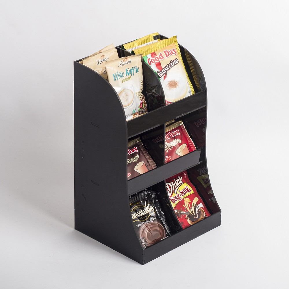 Jual Rak Akrilik Kopi Display Isi 6 Kotak / Rak Display Kopi | Shopee ...