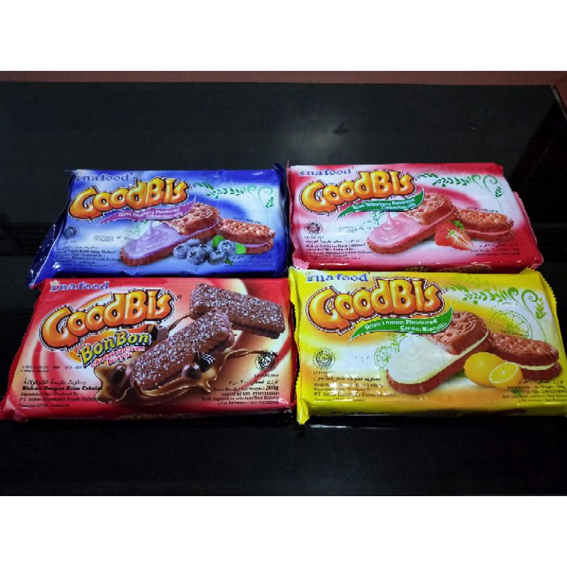 Jual Inafood Goodbis Cream Biscuits | Shopee Indonesia