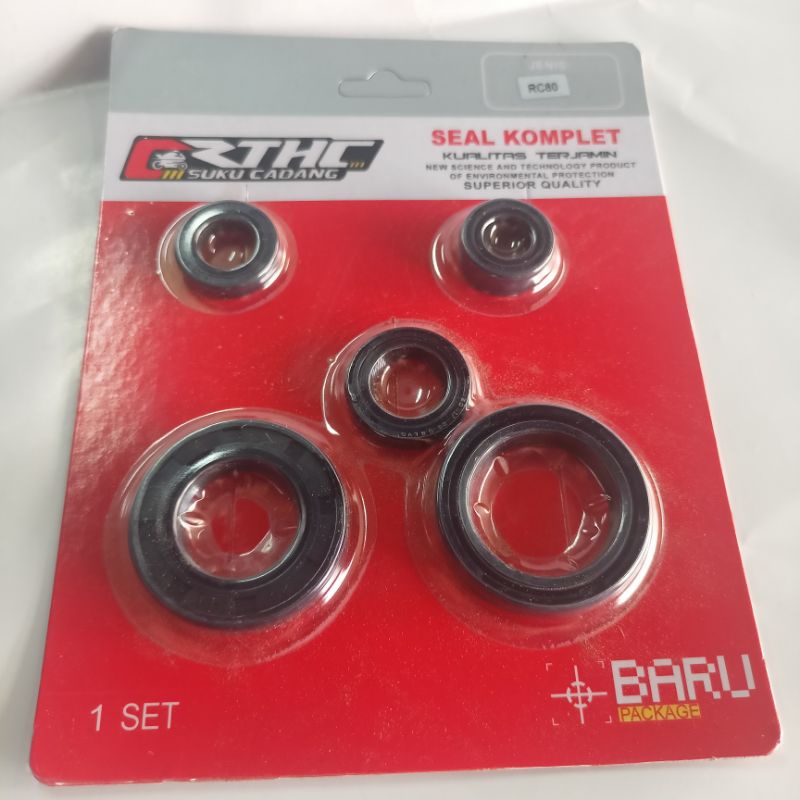 Jual OIL SEAL SIL OLI KOMPLET KOMPLIT SET KIT SIL GEAR KRUK AS SUZUKI RC80,RC 80,RC100,RC SATRIA ...