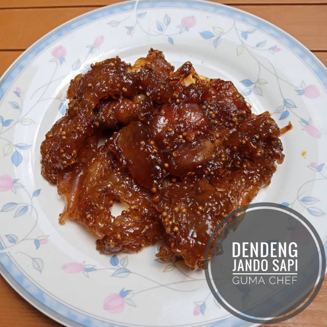 Dendeng jando sapi kere manis gurih 250gr | Shopee Indonesia
