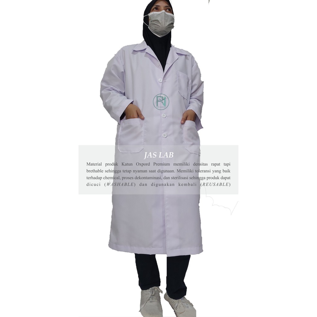 Jual JAS LAB/JAS LABORATORIUM/JAS PRAKTIKUM TANGAN PANJANG | Shopee ...