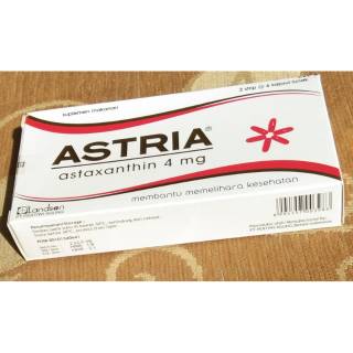 Jual Astria - Astaxanthin 4 mg - 1 strip (6 tablet) Indonesia|Shopee ...