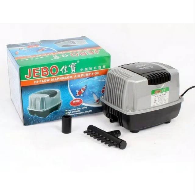 Jual POMPA UDARA AERATOR AQUARIUM JEBO P30 HI BLOW TAMBAK | Shopee ...