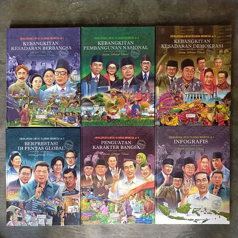 Jual ensiklopedia lintas sejarah Indonesia full colour | Shopee Indonesia