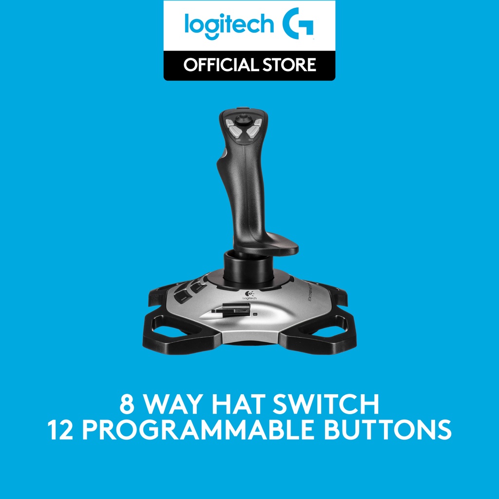 Jual Logitech Extreme 3D Pro Joystick Flight Simulator untuk PC ...