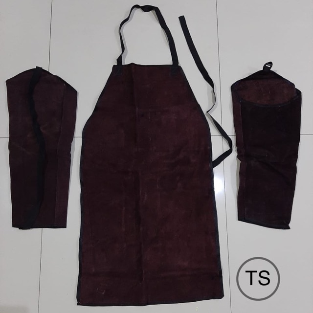 Jual Baju Las / Apron Las Coklat ( Badan + Tangan ) | Shopee Indonesia