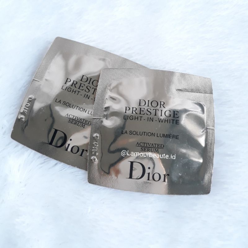 Jual Dior Prestige Light in White Serum Sample | Shopee Indonesia