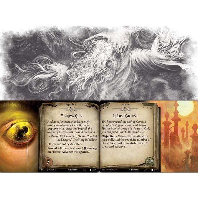 Jual Arkham Horror: The Card Game Dim Carcosa: Mythos Expansion ...