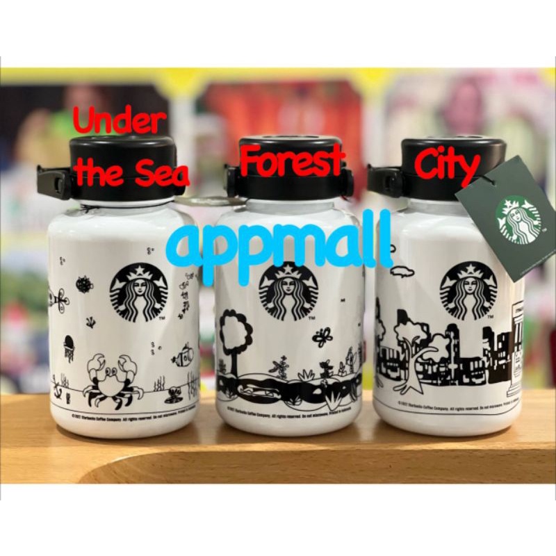 Jual Reuseable Bottle Starbucks Kreaby 1 Ltr Tumbler Starbucks Original ...