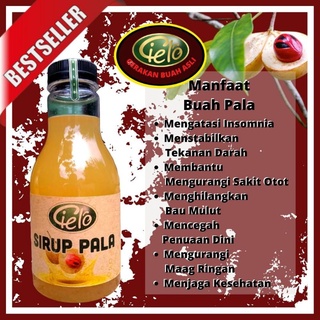 Jual Sirup pala Cielo ukuran 250 ml kemasan botol plastik | Shopee ...