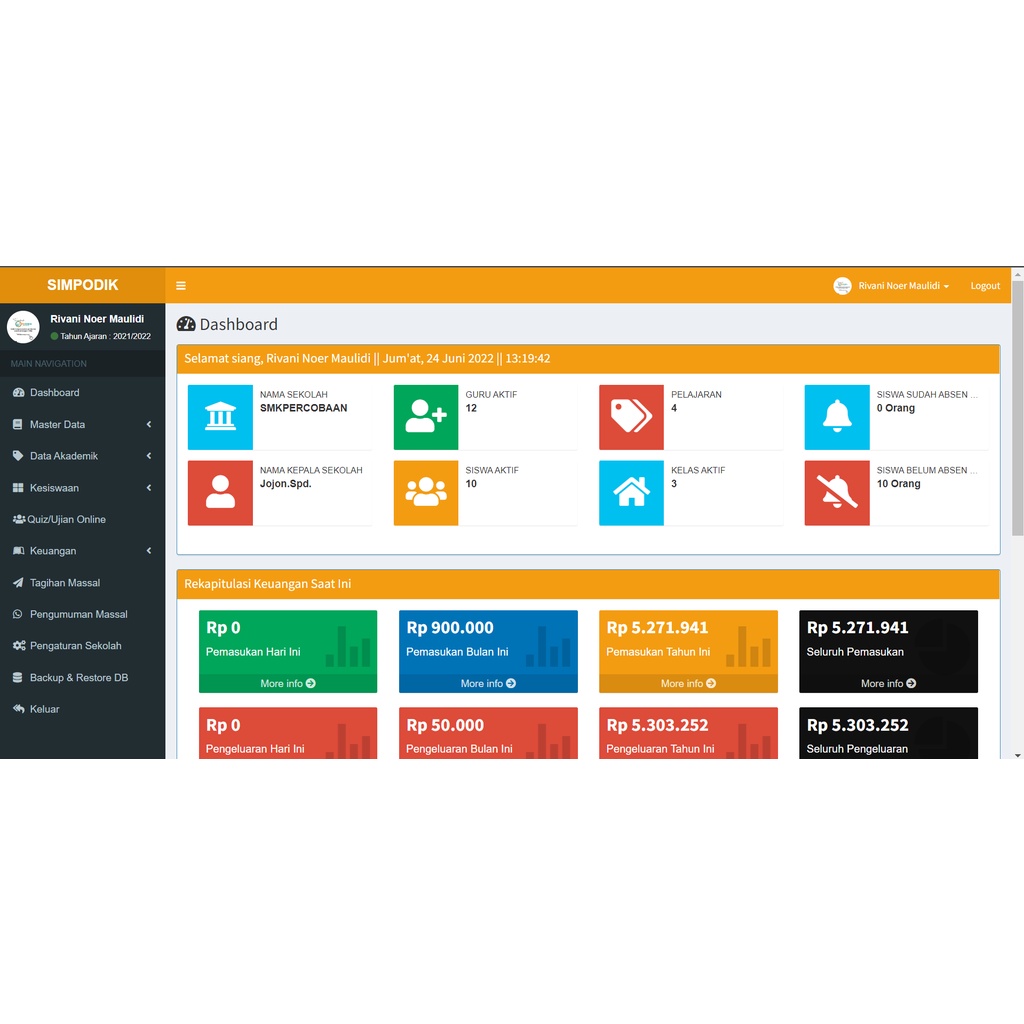 Jual Aplikasi Pembayaran Sekolah Simpodik | Shopee Indonesia