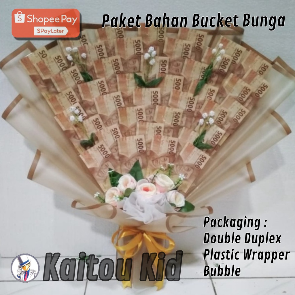 Jual Paket 10 - 50 Bahan Bucket Bunga [5RB] | Shopee Indonesia