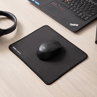 Jual Deli Mouse Pad / Tatakan Mouse Polos 25 x 20 cm Warna Hitam Anti ...