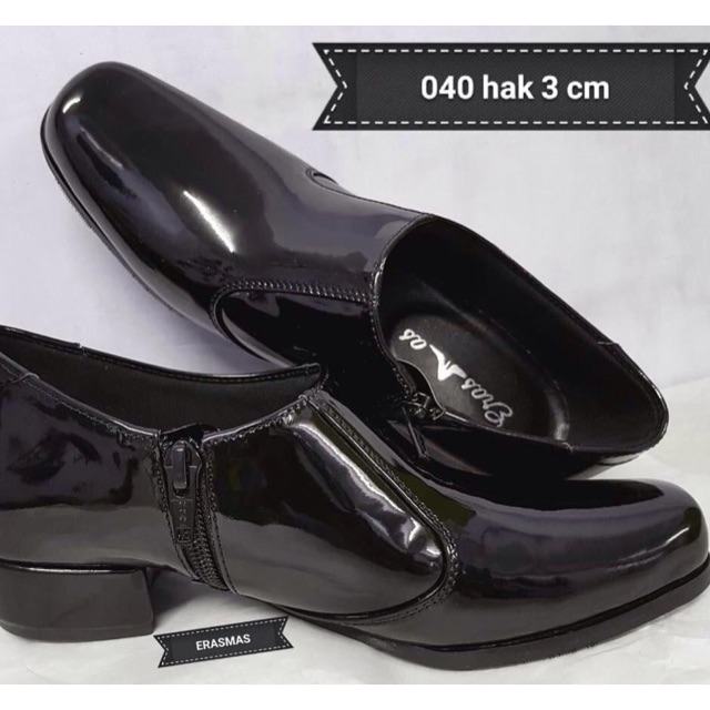 Jual Sepatu half booth 3cm | Shopee Indonesia