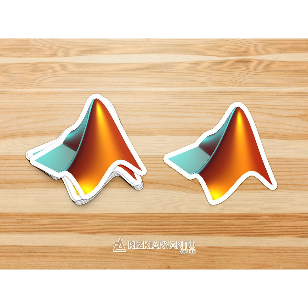 Jual Sticker - Stiker Logo Matlab Without Wordmark Untuk PC Laptop HP ...