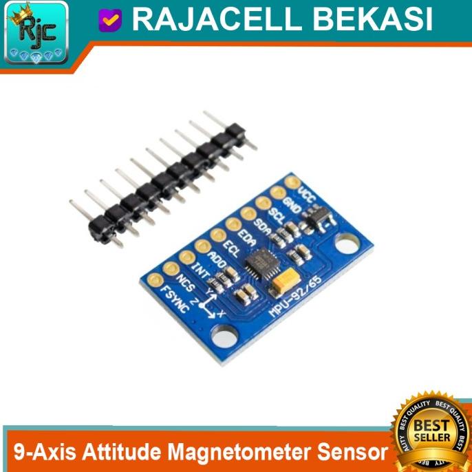 Jual Gy-9250 Mpu 9250 9-Axis Attitude +Gyro+Accelerator+Magnetometer Sensor | Shopee Indonesia