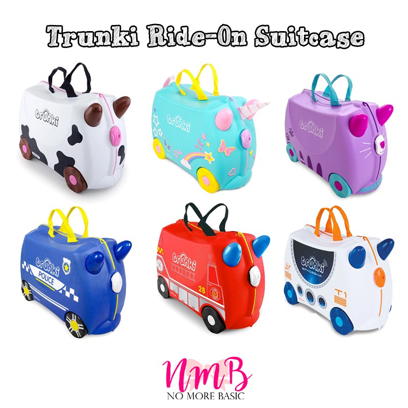 Jual Trunki Ride-on Suitcase Luggage - Koper Duduk Anak | Shopee Indonesia