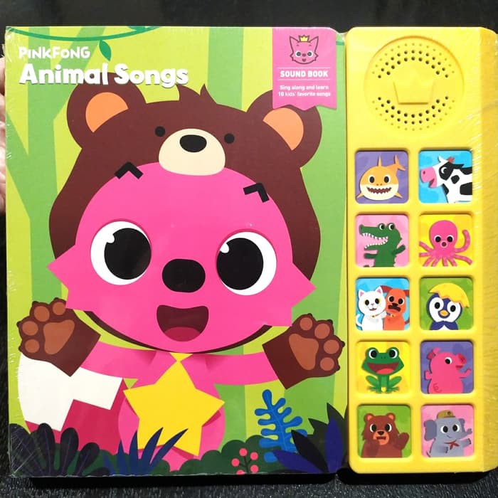 Jual Original Pinkfong Sound Book - Kids' Favorite Songs ( Animal Songs ...