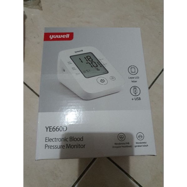 Jual Tensimeter digital yuwell / tensi yuwell digital YE660D | Shopee Indonesia